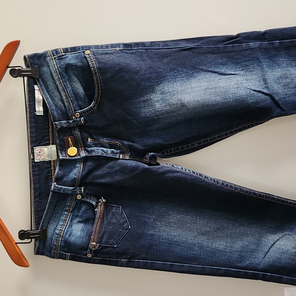 Edwin | Jeans | Miss Edwin 552 Low Rise Skinny Fit Jeans Sz 30 Short Dark Wash Denim | Poshmark